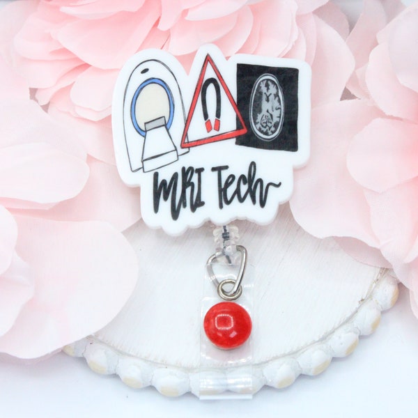 Mri Safe Badge Reel Personalized - Etsy