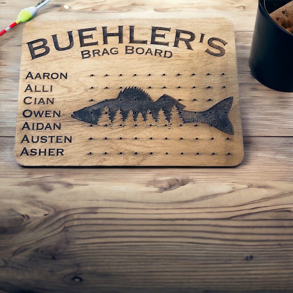 Fishing Brag Board - Etsy