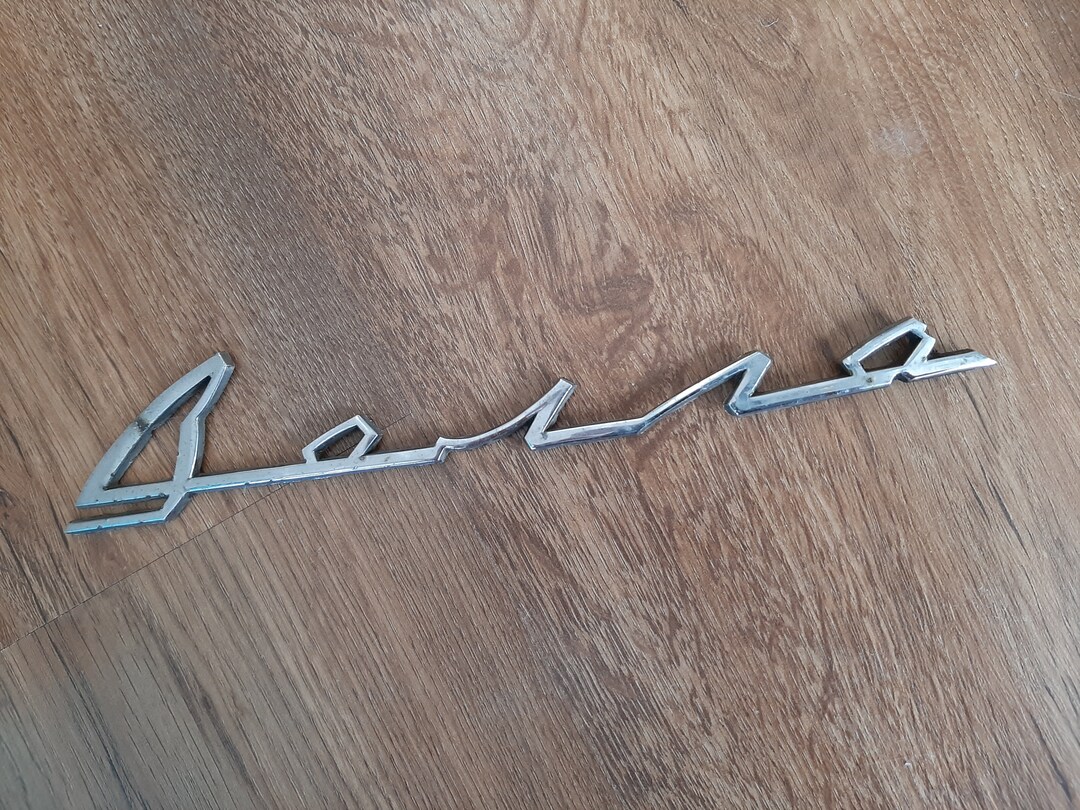 Vintage Soviet Car Emblem for Volga Metal Original Antique - Etsy