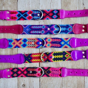 Small Dog Collar | Mexican Dog Collar | Fiesta Collar | Braided Nylon ...