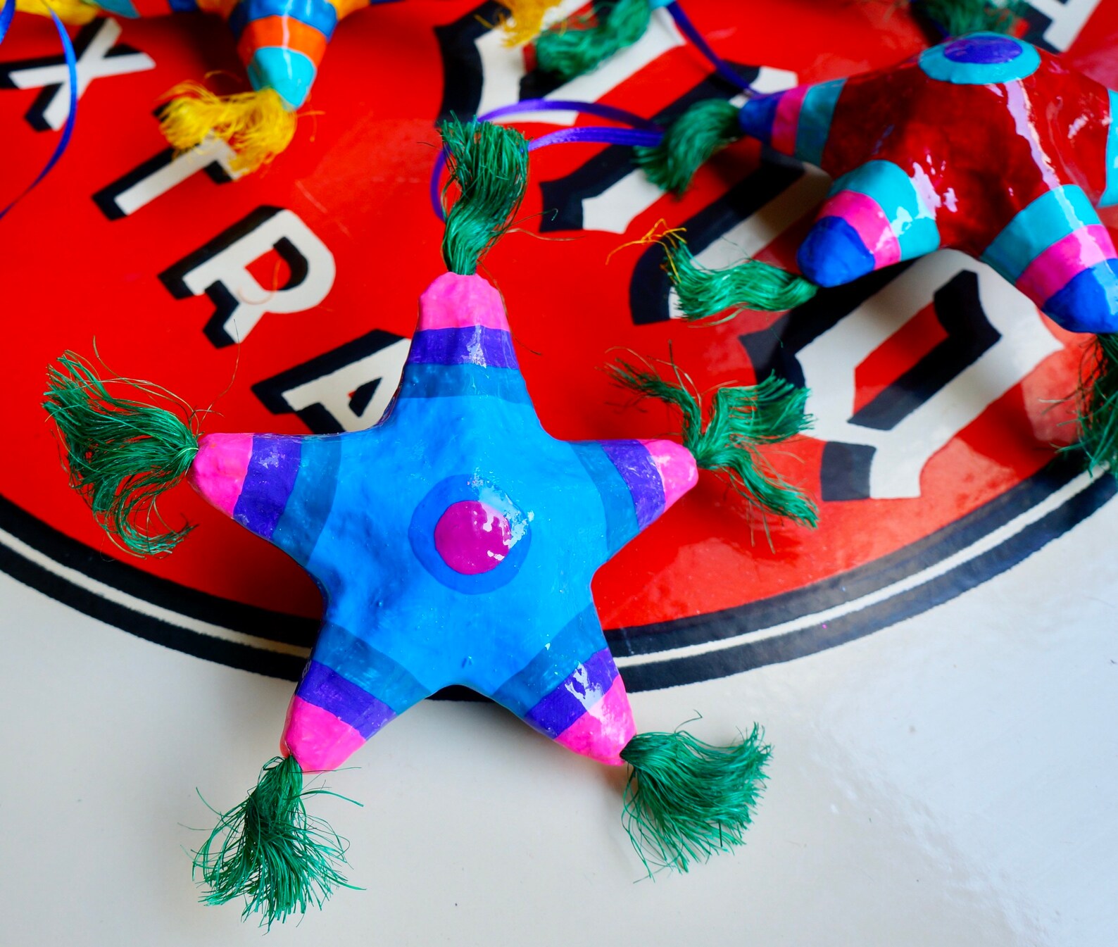 Piñata Christmas Ornaments Mexican Christmas Decorations - Etsy