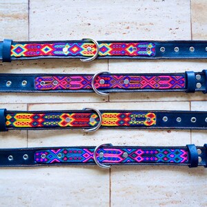 Medium Dog Collar | Woven Nylon Dog Collar | Fiesta Collar | Handmade ...