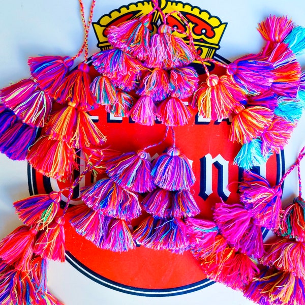 Pom Pom Tassel - Etsy