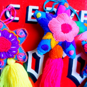 Colorful Star Tassels | Star Pom Pom | Star Accessory | Mexican Fiesta ...