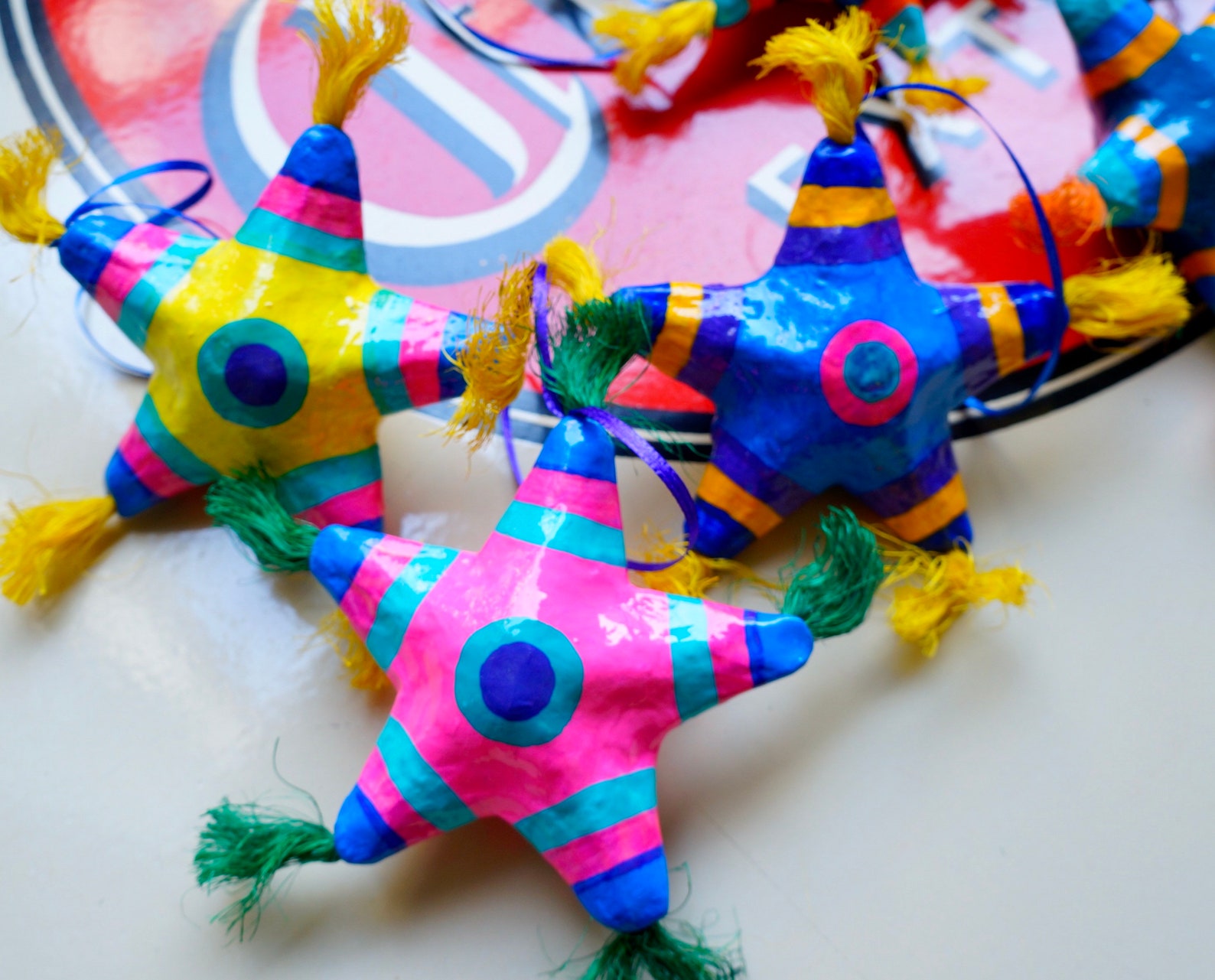 Piñata Christmas Ornaments Mexican Christmas Decorations - Etsy