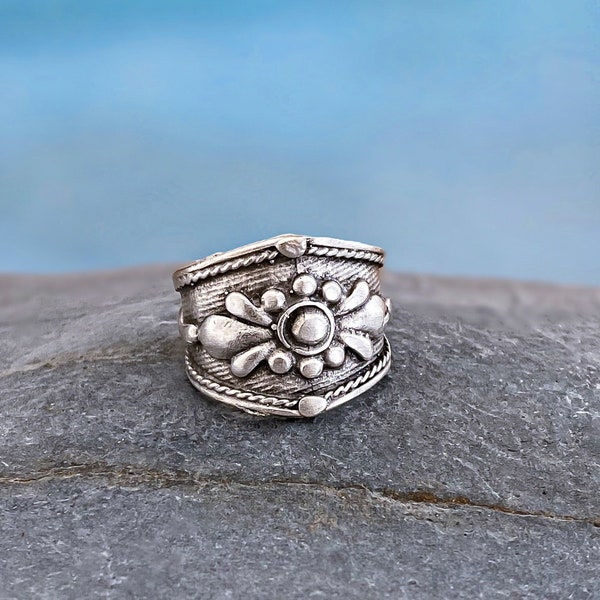 Boho Silver Rings - Etsy