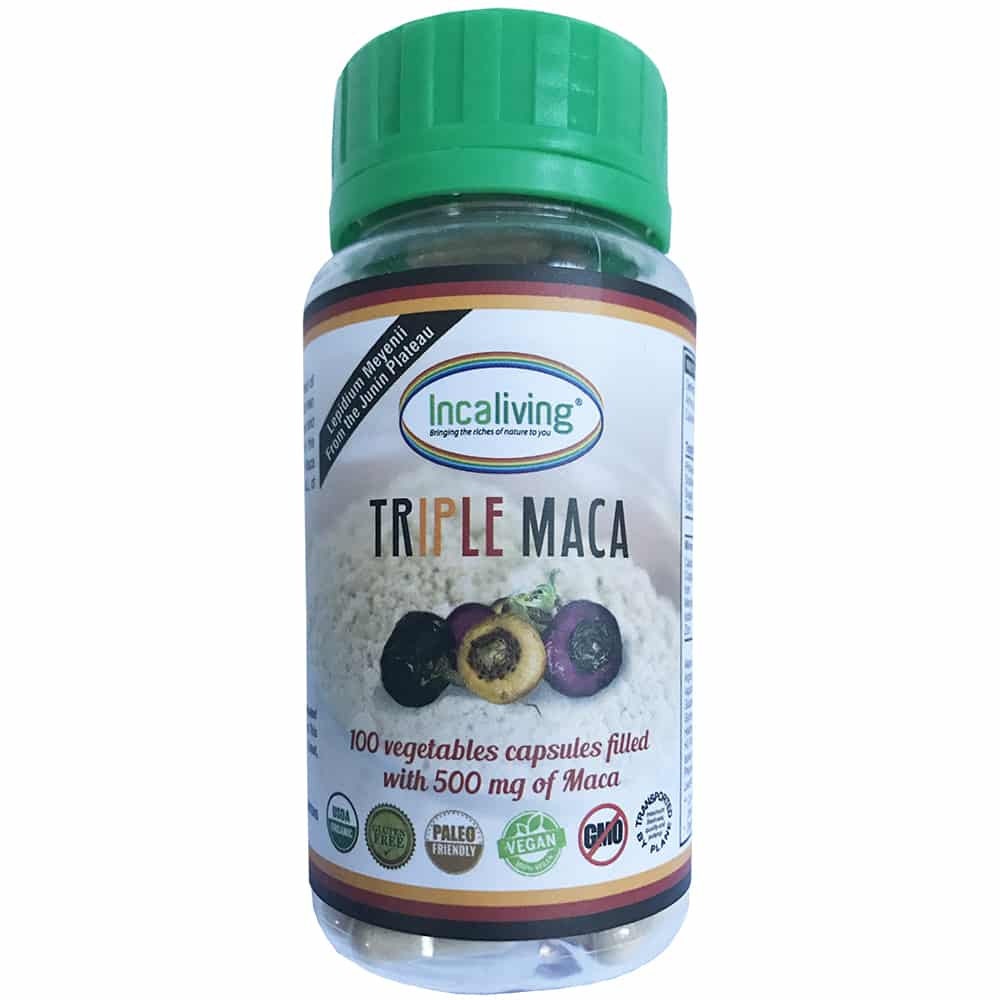 Triple Maca Vegetable Capsules - Etsy