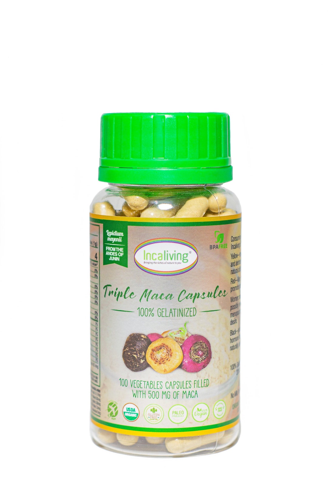 Triple Maca Vegetable Capsules - Etsy