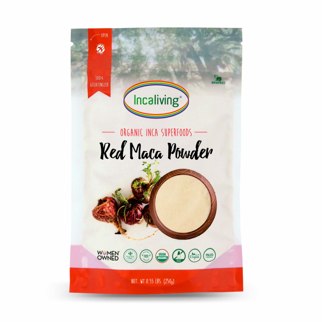 Organic Red Maca Powder From Peru - Etsy