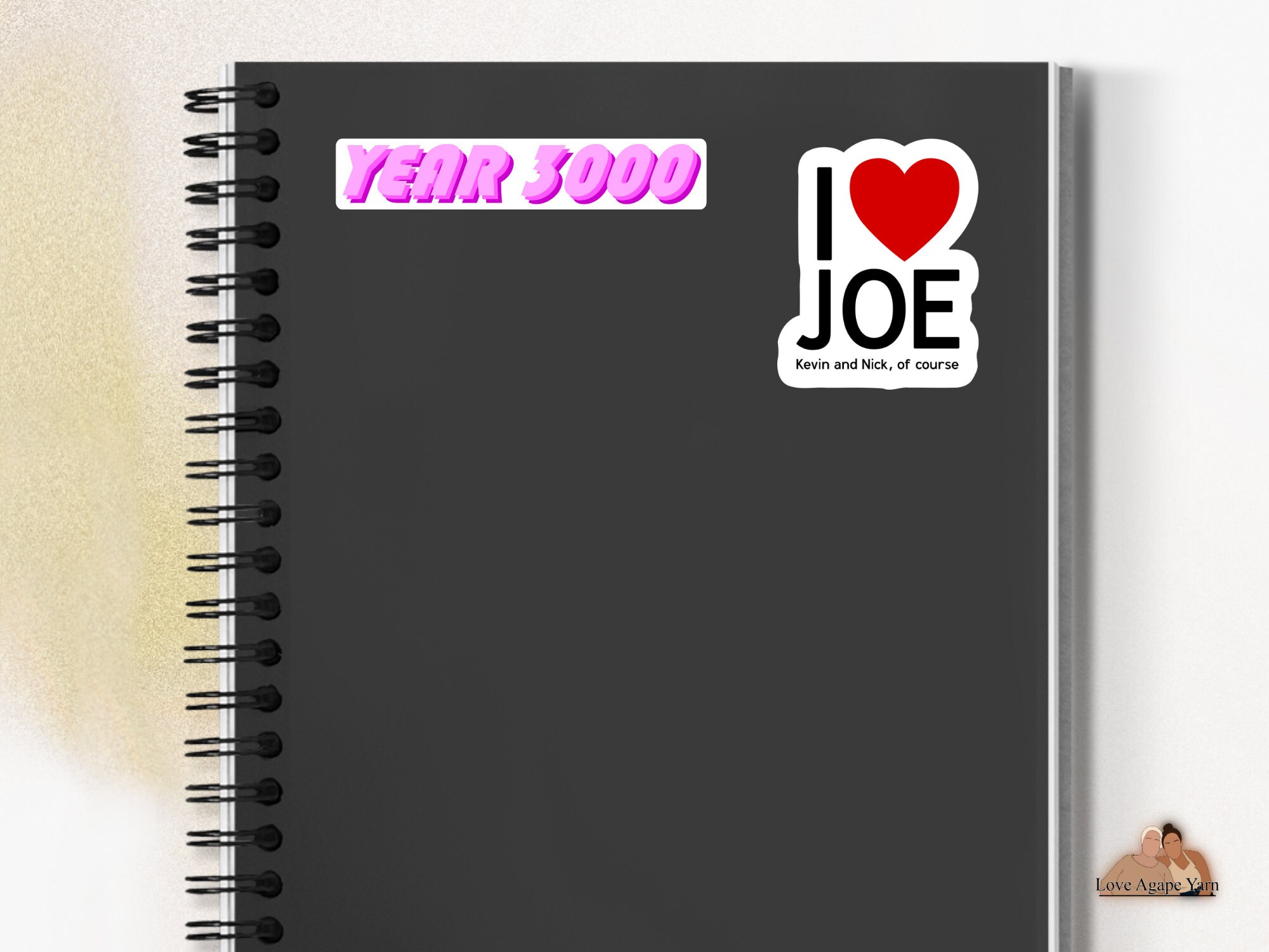Jonas Brothers Sticker Pack - Etsy