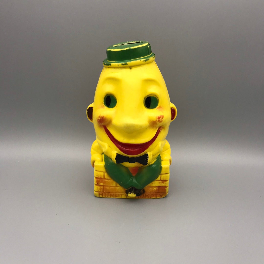 1950s Humpty Dumpty Plastic Money Box - Etsy
