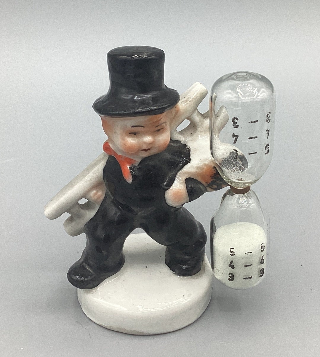 Cute Boy With Ladder Chimney Sweep Egg Timer Marked - Etsy