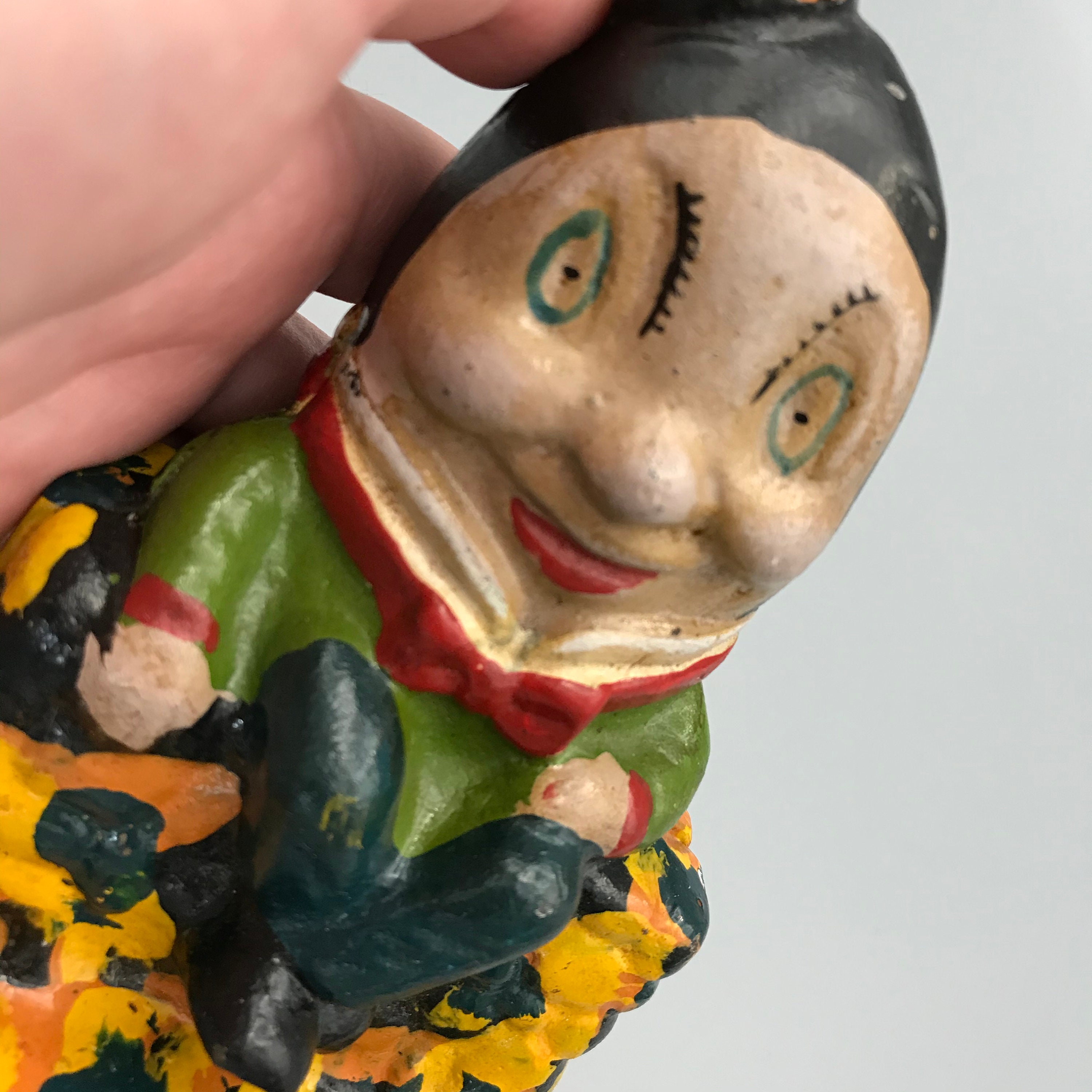 Vintage Cast Iron Humpty Dumpty Money Box - Etsy UK