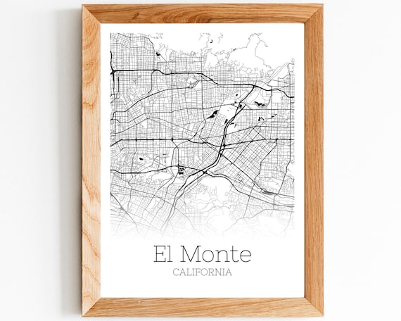 Map Of El Monte California