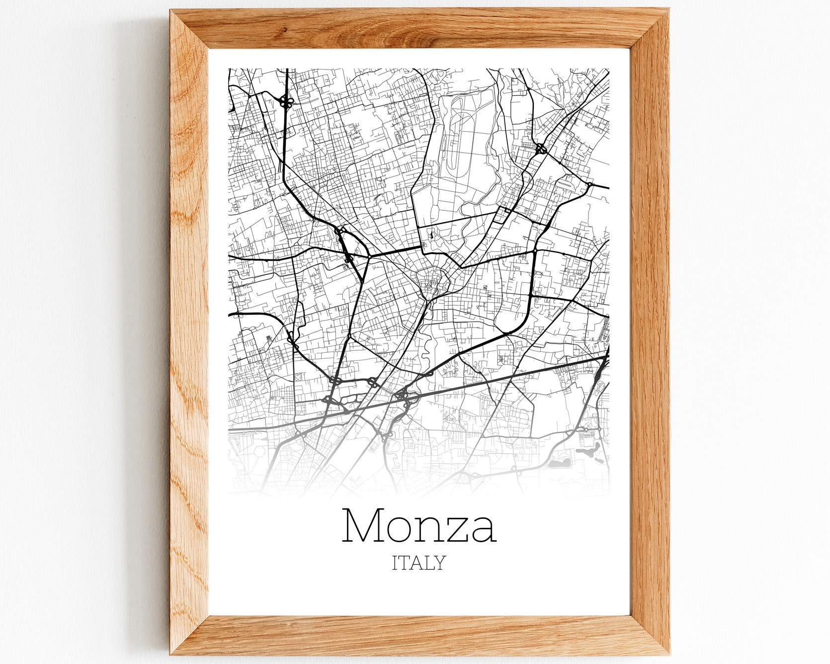 Z223 Monza Italy Map