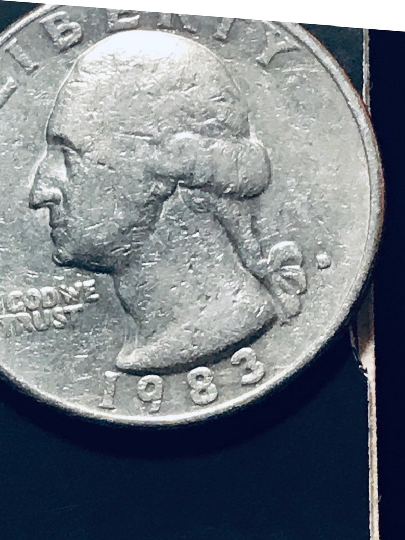 Double Die Mint Error 1983 P Quarter - Etsy