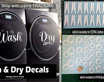 Front Load Washer Decal - Etsy