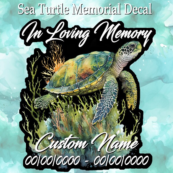 Memorial Sticker - Etsy