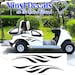 Beach Life Golf Cart Decals, Golf Cart Graphics for Golfer Gift, Salt ...