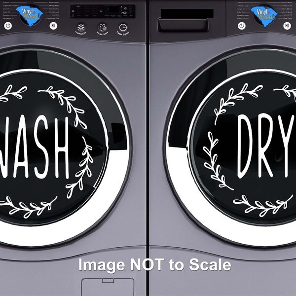 Wash and Dry Decal - Etsy