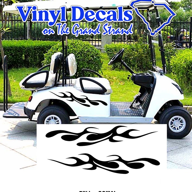 Golf Cart Decals - Etsy