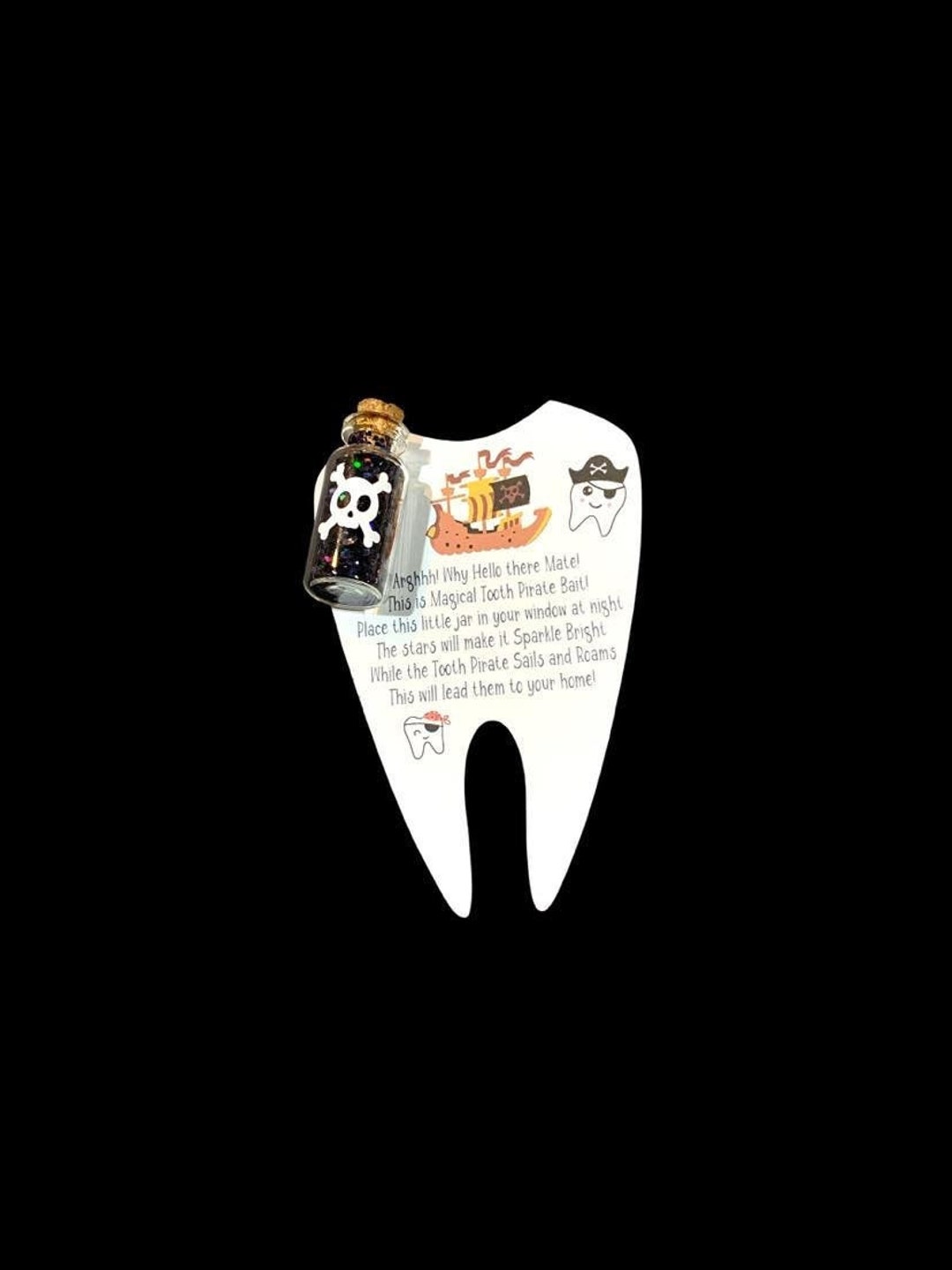 Tooth Pirate Bait- Tooth Pirate Dust- Tooth Fairy Dust - Toothfairy ...