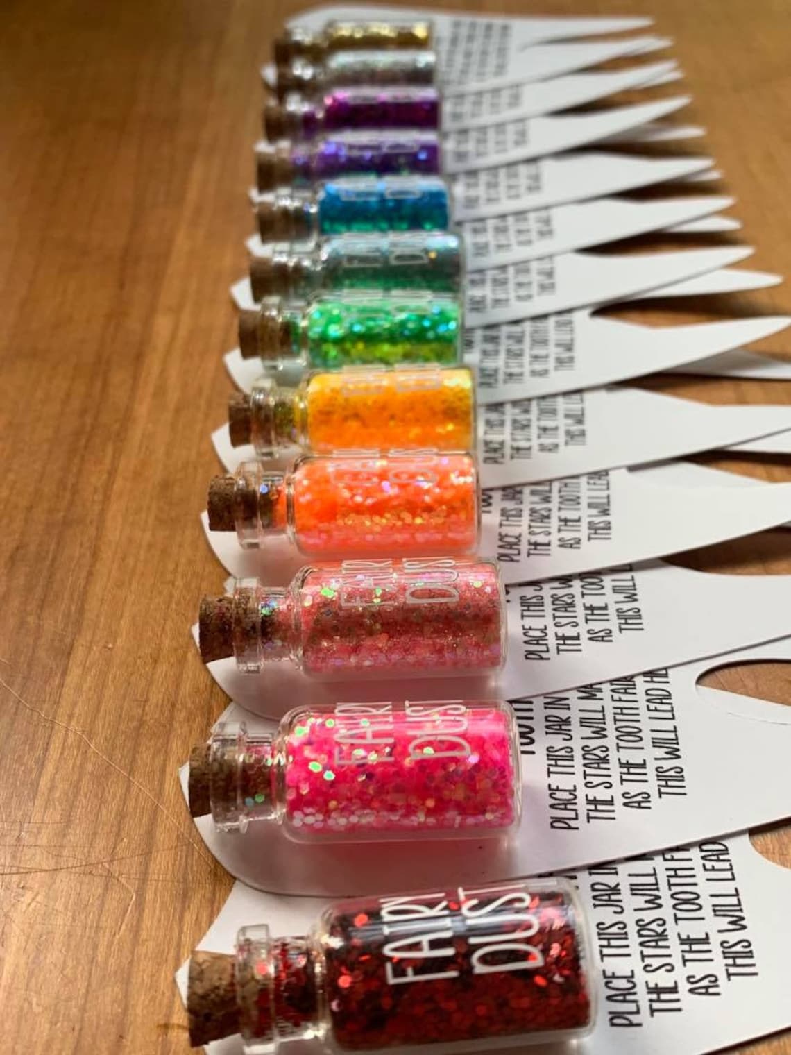 Set of 12 Large Tooth Fairy Dust Pixie Dust to Place in Your | Etsy