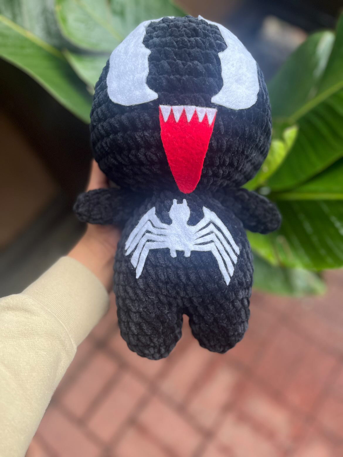 Crochet Venom Plushie - Etsy