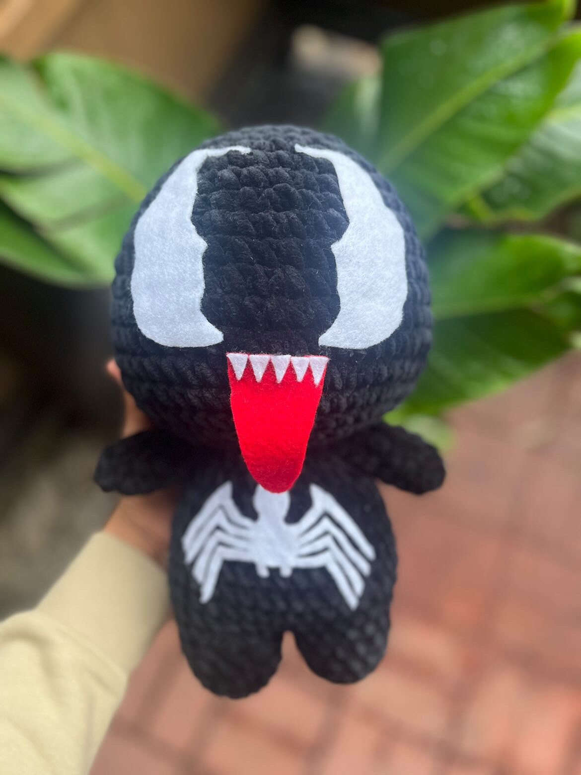 Crochet Venom Plushie - Etsy