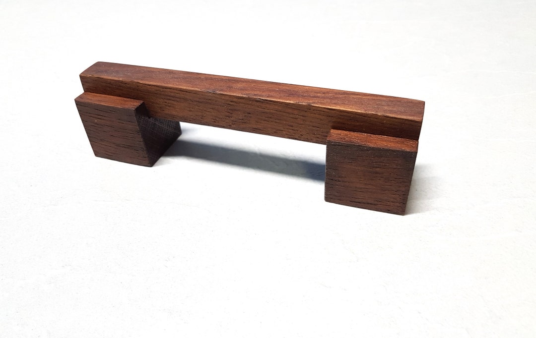 Brown Natural Wood Handle, Cabinet Drawer Pulls, Dresser/wardrobe Pulls ...