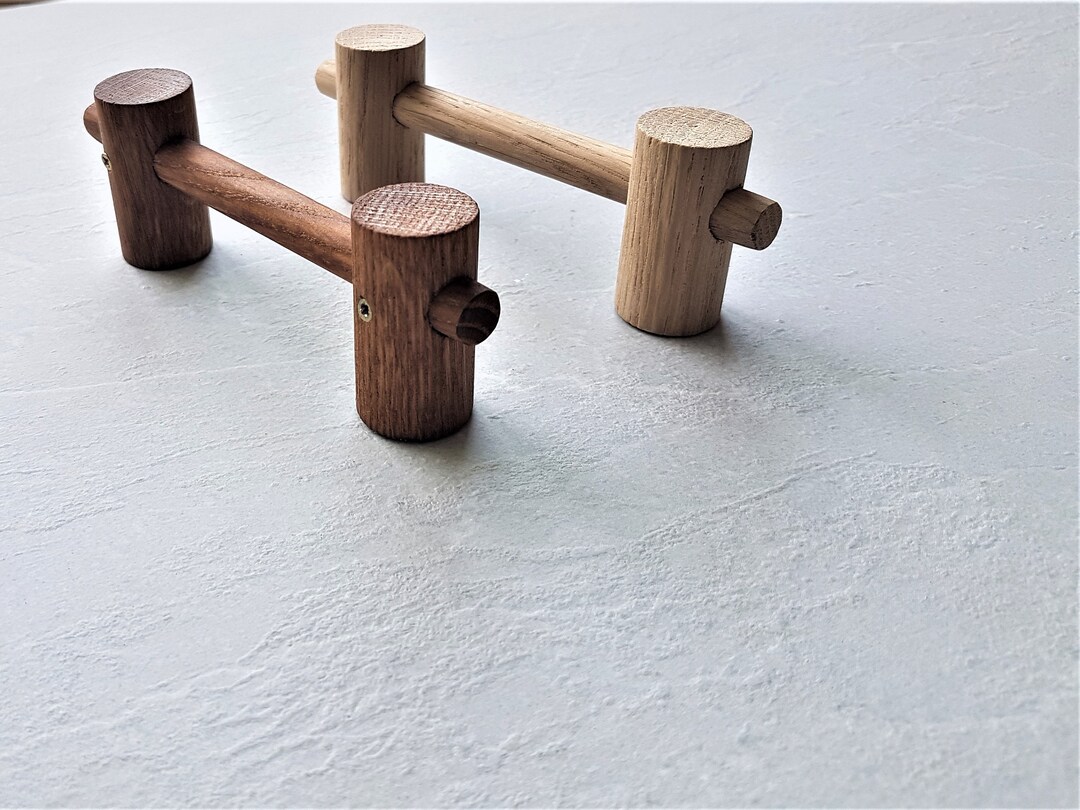 Wooden Drawer Pulls, Classic Furniture Handles for Armoire, Wardrobe ...