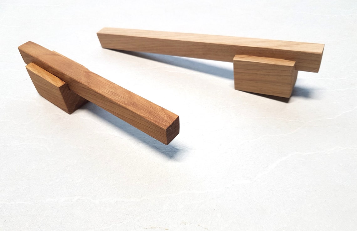 Unusual Wooden Handles Furniture Pulls, Cabinet Hardware, Wood Drawer ...