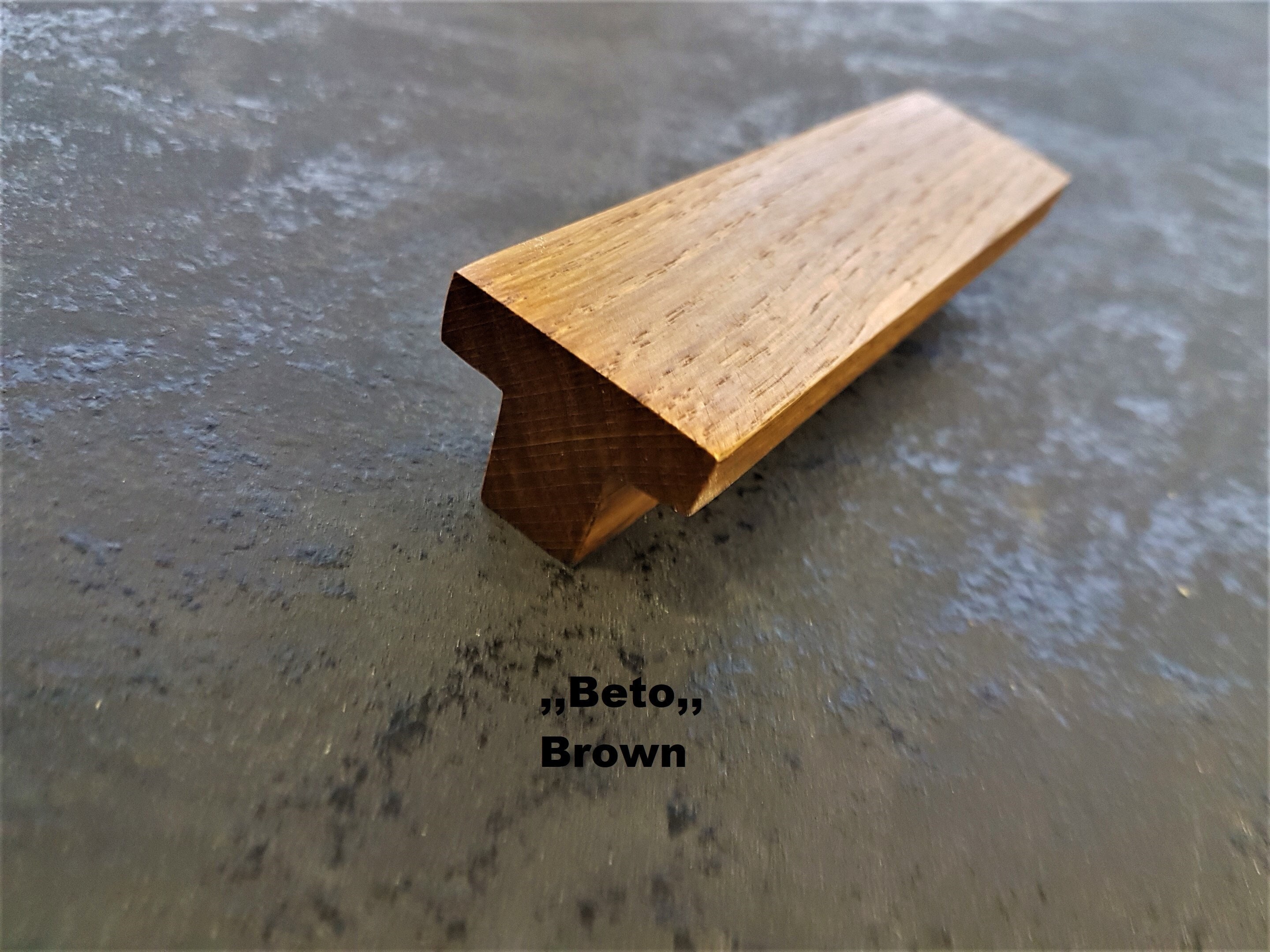 Long Handle, T Design Pulls Made of Natural Oak Wood, Original Modern ...