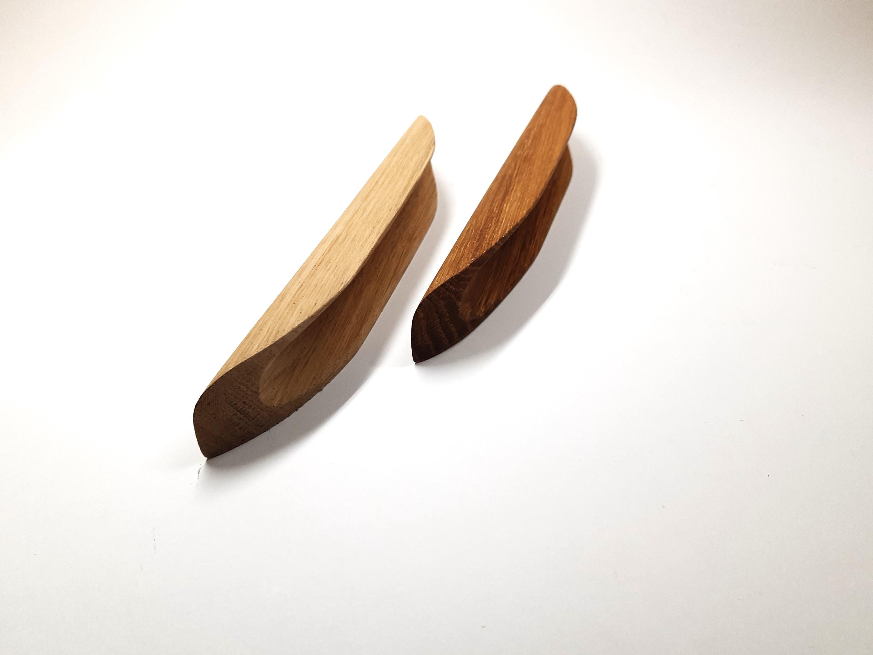 Furniture Oak Wood Handle, Handmade Original Pulls in Classic ...