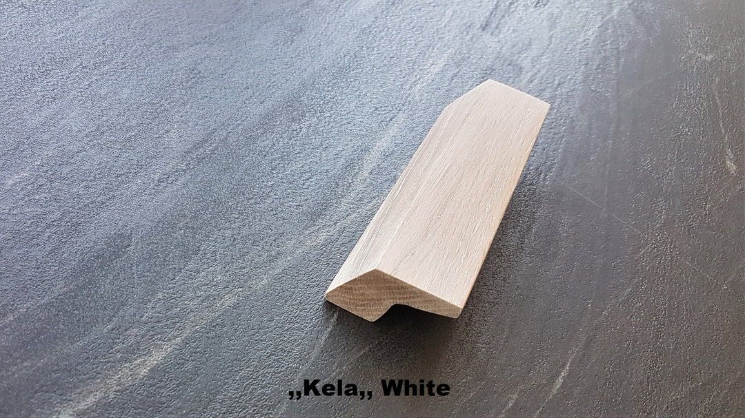 Extra Long OAK Cabinet Handle, Unusual Wood Pulls, Ecological Furniture ...