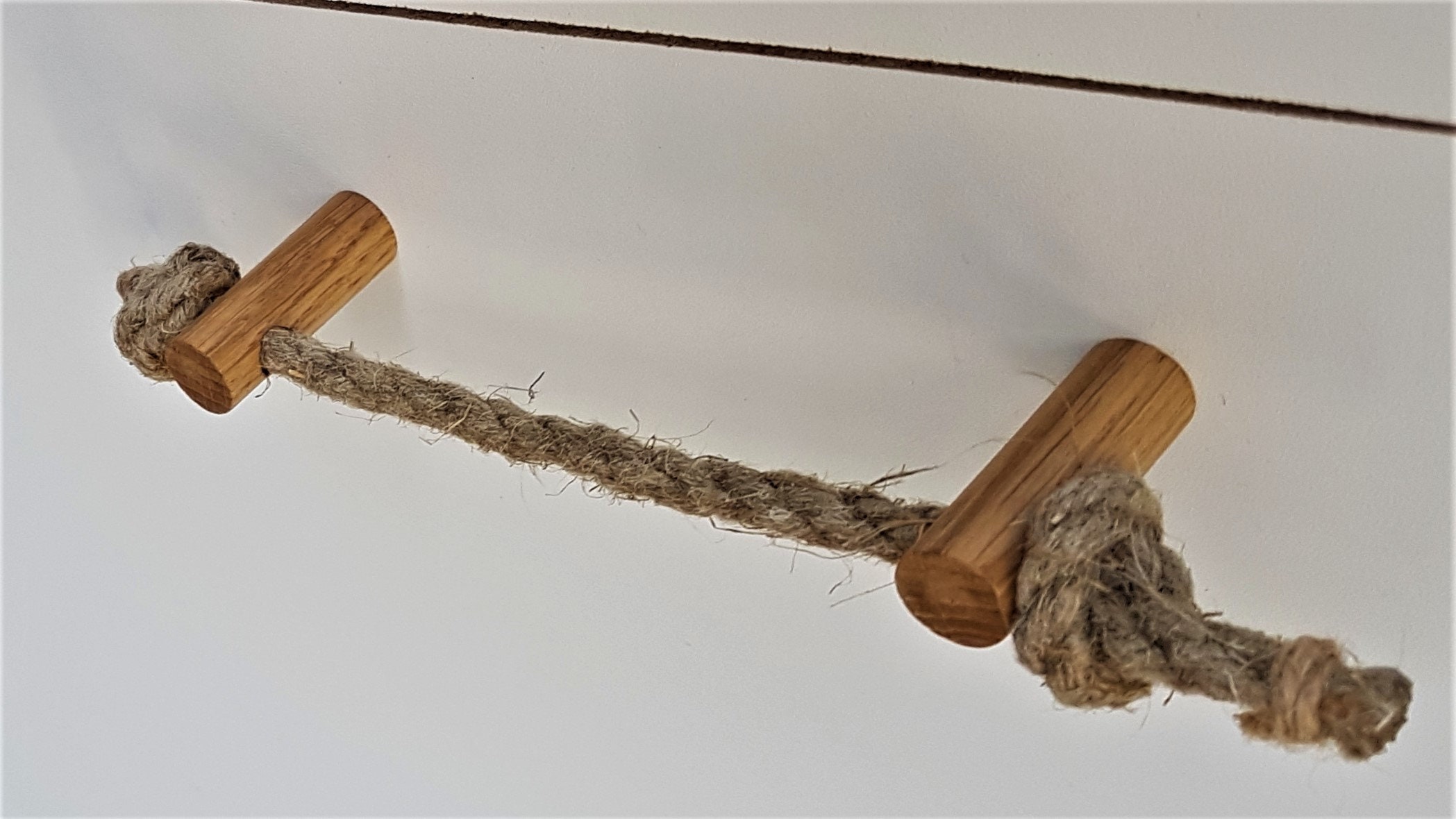 Linen Knotted Rope Pulls, Marine Beach Theme Home Decor, Nautical ...