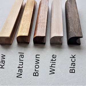 Furniture Oak Wood Handle, Handmade Original Pulls in Classic ...