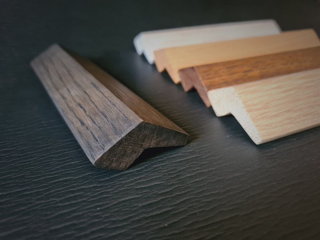 Rustic Bar Handles, Solid Wood Pulls for Wardrobes, Cabinet, Dressers ...