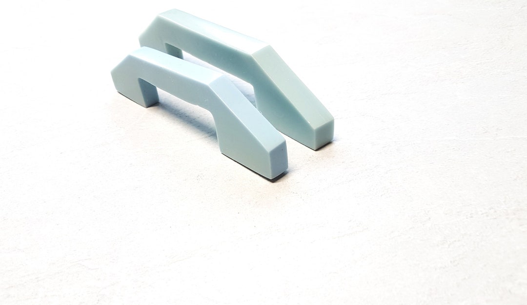 Modern Epoxy Resin Pulls, Sky Blue Drawer Pulls for Furniture ...