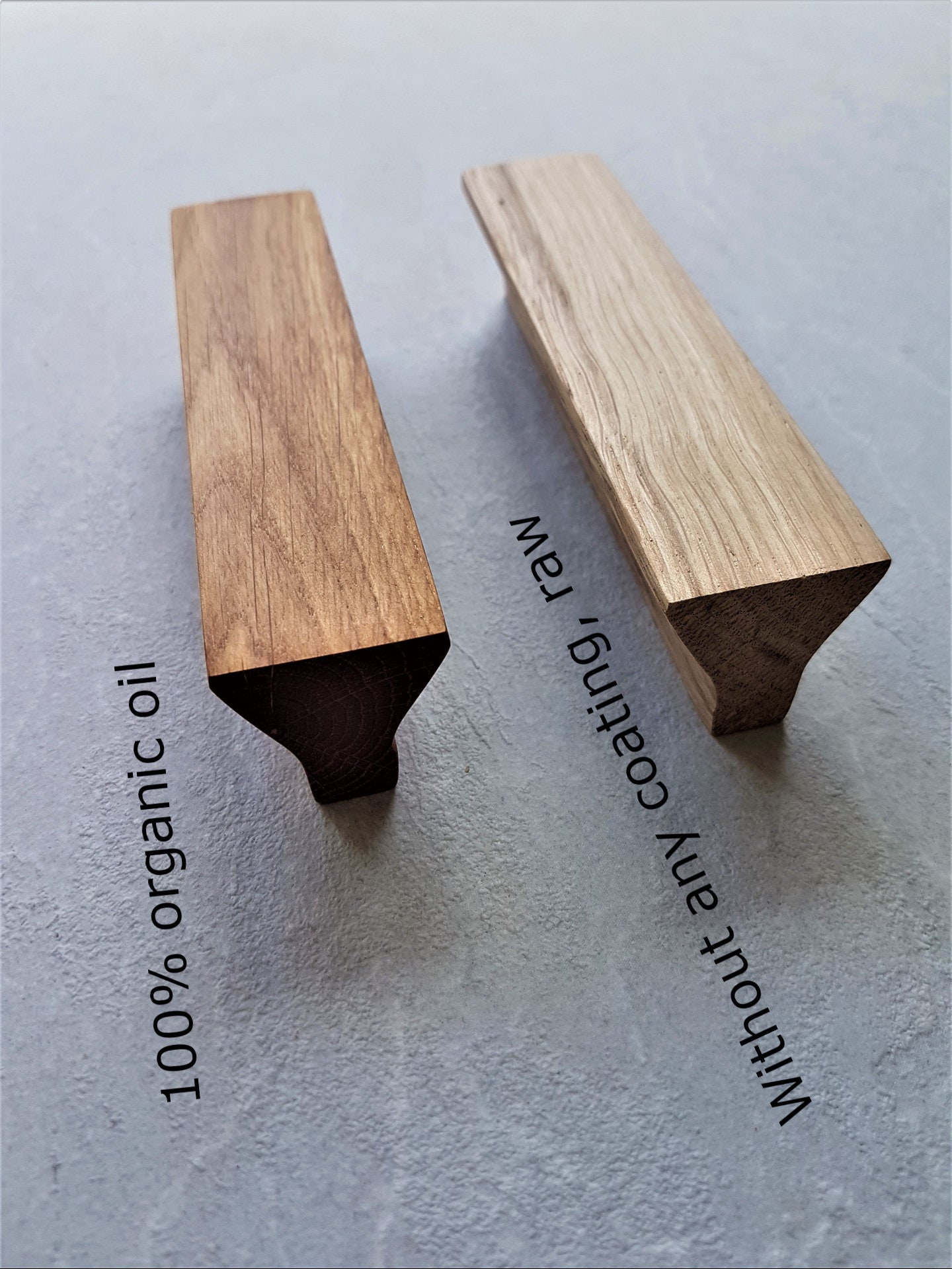 Natural Wood Drawer Pull Handles, Ecological Cabinet Upgrade, Furniture ...