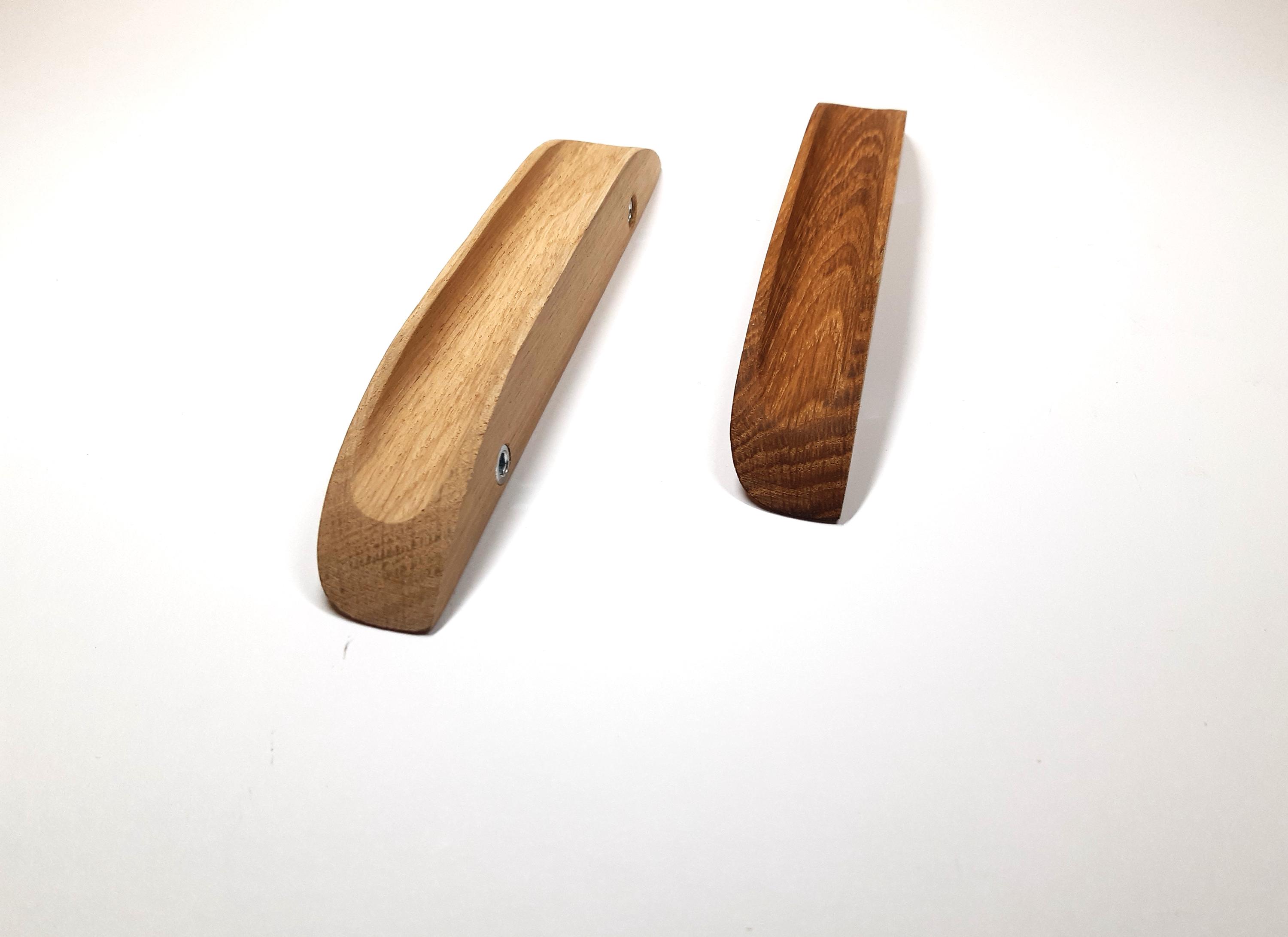 Furniture Oak Wood Handle, Handmade Original Pulls in Classic ...