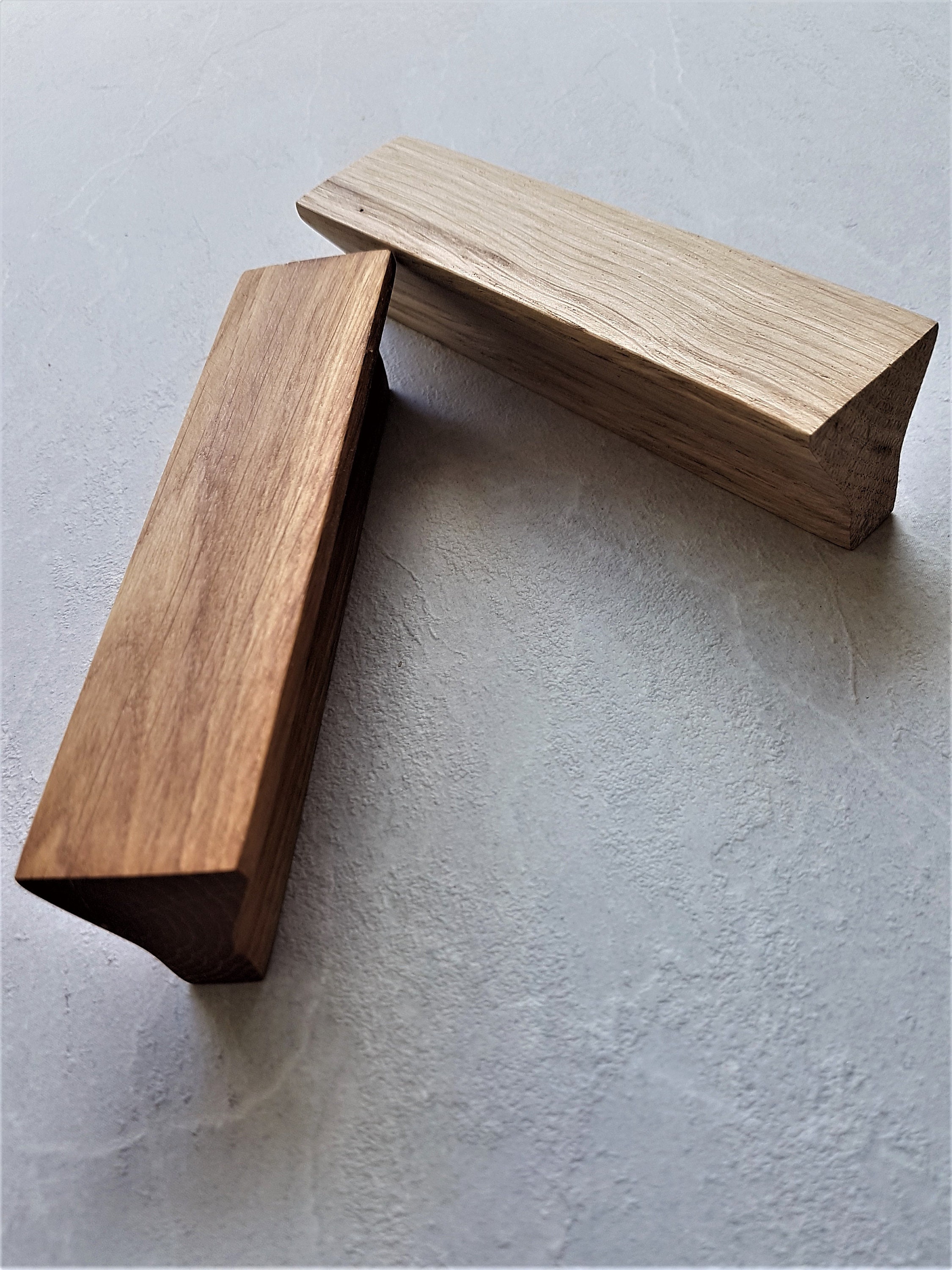 Natural Wood Drawer Pull Handles, Ecological Cabinet Upgrade, Furniture ...