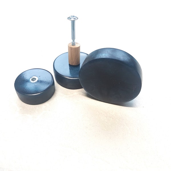 Black Epoxy Knobs - Etsy