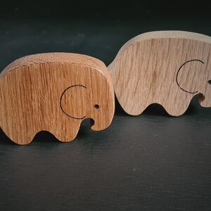 Elephant Knobs for Nursery, Safari Animal Hook, Baby Room Wooden Handle, Children Cabinet Drawer ...