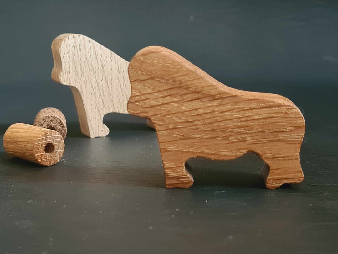 Animal Monkey Shape Single Hole Wood Knobs Handles for Cabinet Kitchen ...