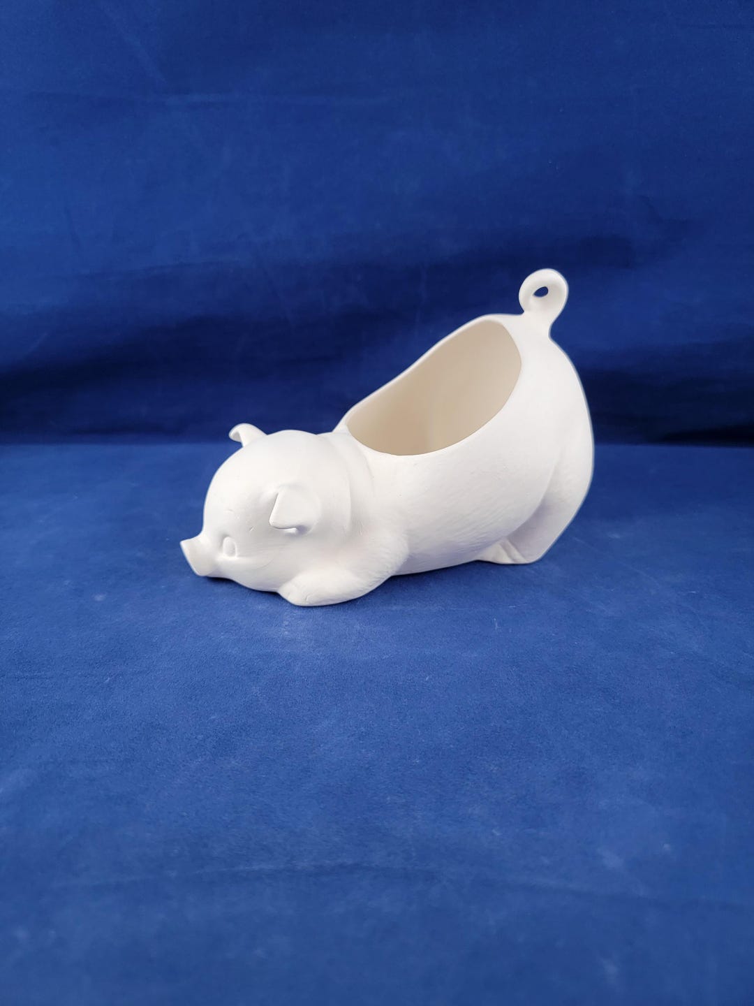 Ceramic Pig, Ceramic Pig Scrubby Dish, Scrubby Dish Holder, Ready to ...