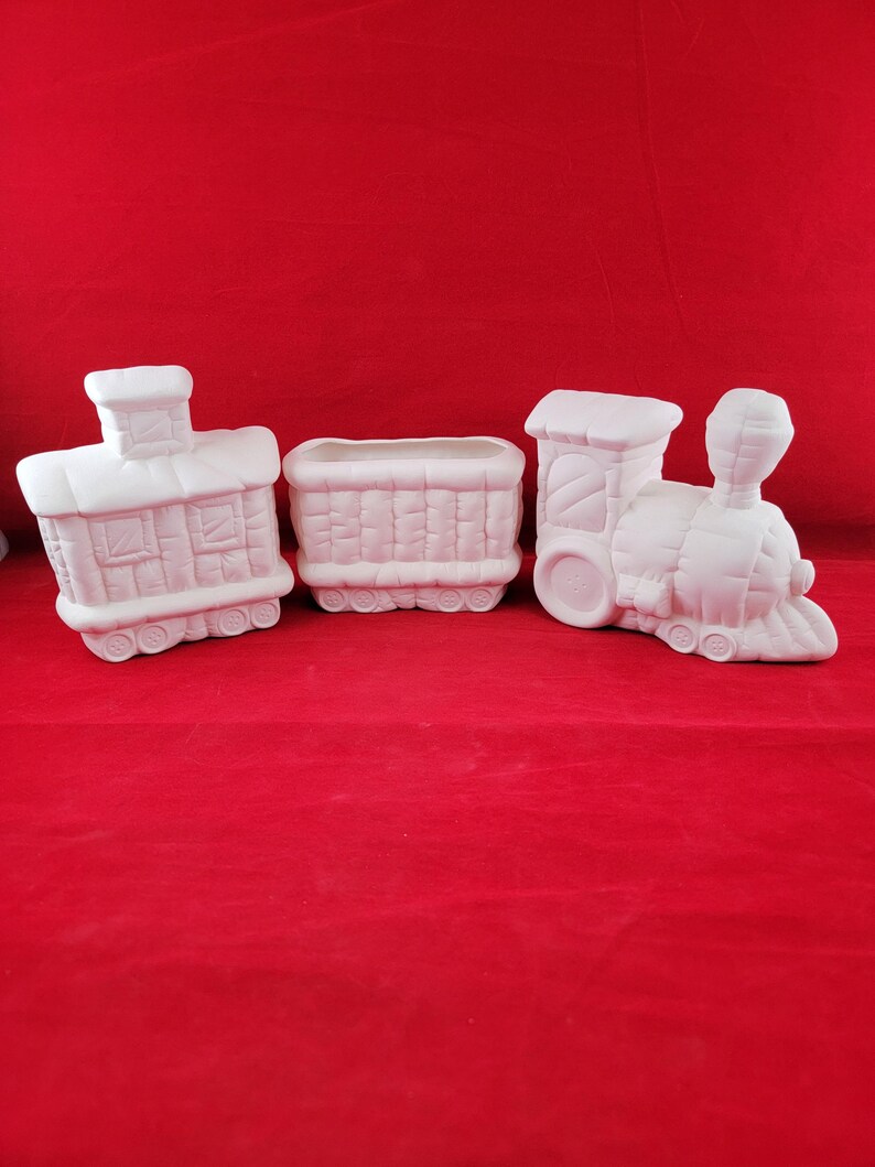 Ceramic Train, Ceramic Softy Train, Ready to Paint Train, Ceramic ...