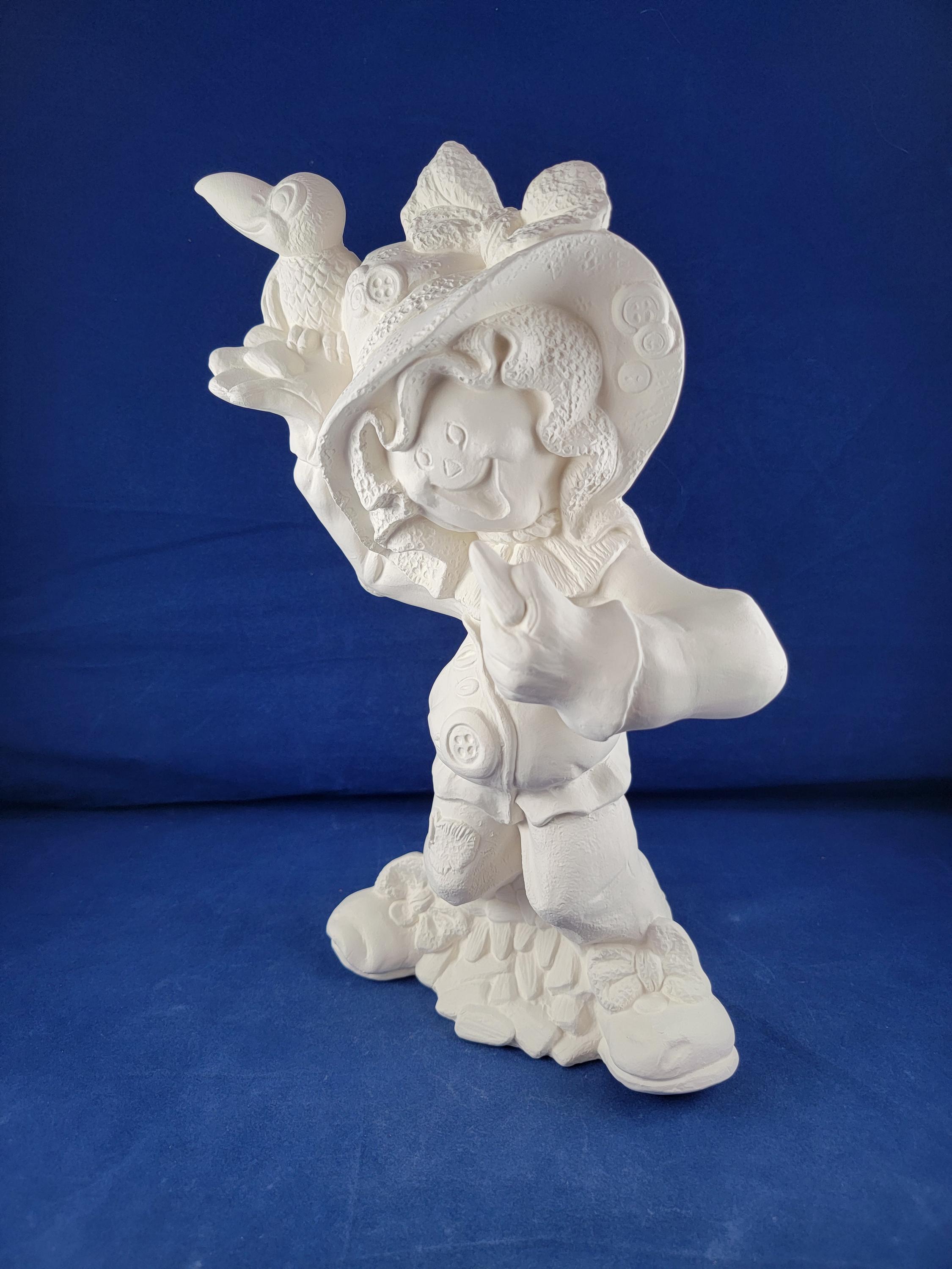Ceramic Scarecrow, Scarecrow Figurine, Ready to Paint, Fall Decoration ...