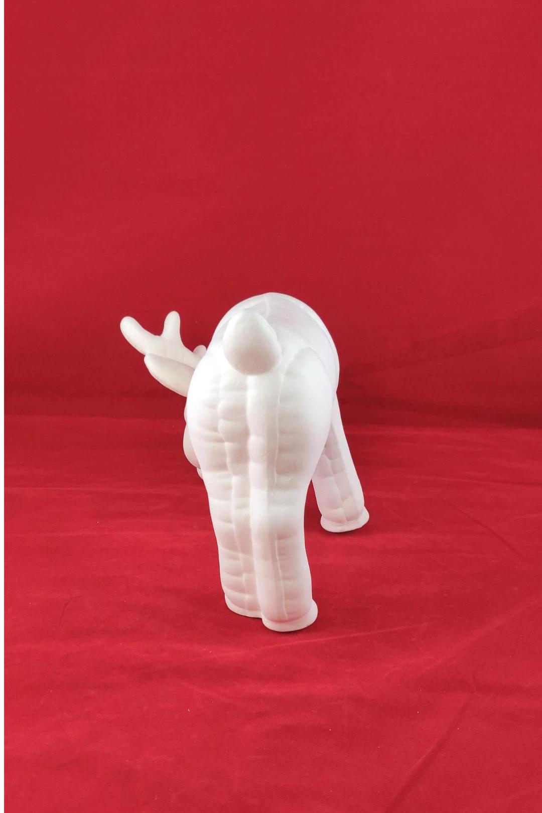 Ceramic Softy Reindeer, Softy Deer, Kimple Softy Deer, Grazing Deer ...