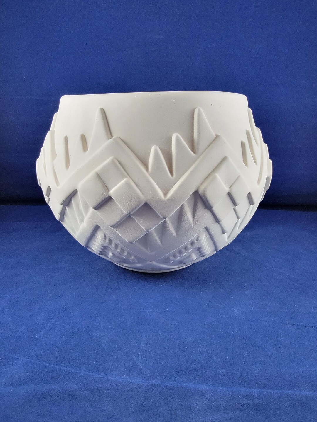 Ceramic Southwestern Planter, Ceramic Southwestern Style Vase, Ceramic ...